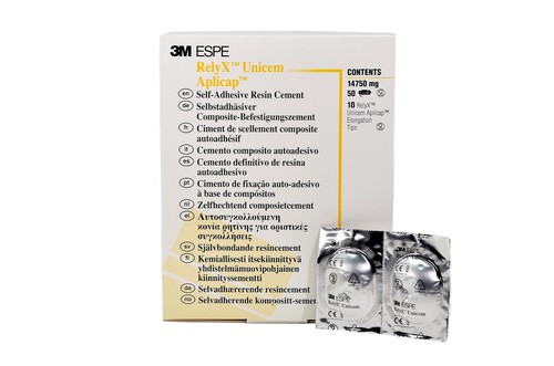 3M ESPE 56820 RelyX UniCem Applicap Resin Cement Capsule White Opaque ...