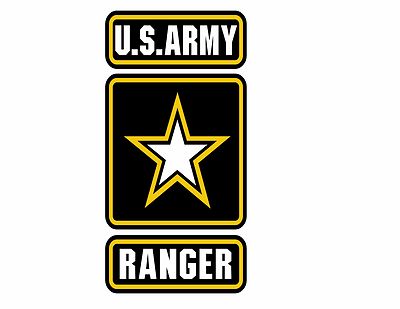 US ARMY RANGER VINYL DECAL STICKER ARMY STRONG | eBay