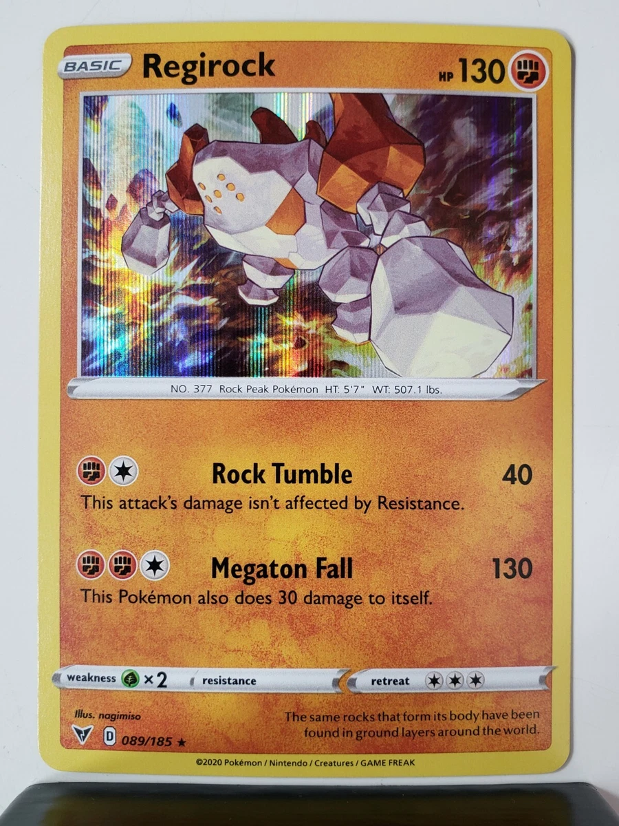 Regirock Card