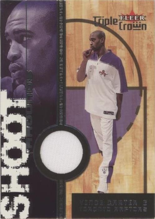 2000-01 Fleer Triple Crown - Shoot Arounds Vince Carter (MEM) for sale ...