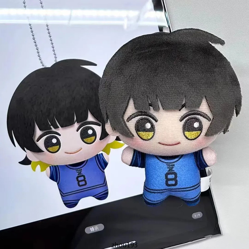 Blue Lock Plush Doll Chubby Nu Nu Style Cosplay Cotton Doll Keychain ...