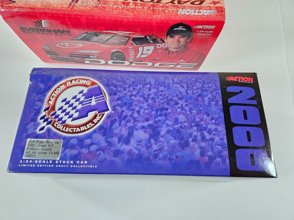 Dodge Intrepid R/T Stock Car Diecast 1/24 Scale # 19 Ray Evernham | eBay