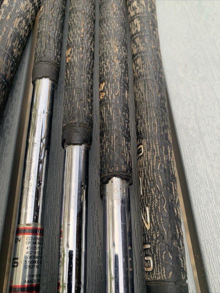 PING ZING Beryllium Copper Red Dot Iron (Set of 9) 8 Steel Shafts+ 1 ...