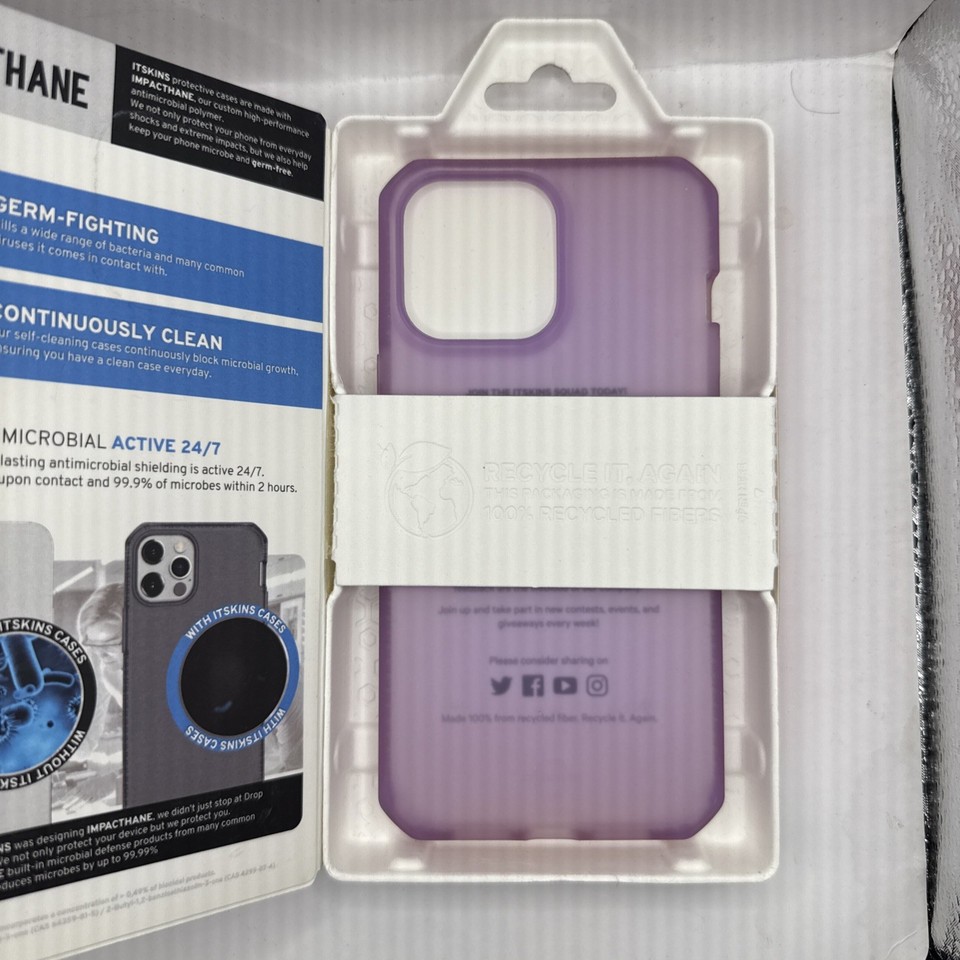 It Skins Spectrum iPhone 12 Pro Max Lavender | eBay