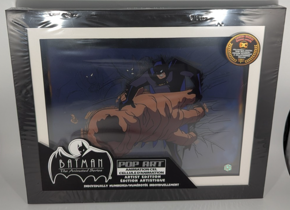 Batman The Animated Series Animation Cel Pop Art Clayface Feat Of Clay ...