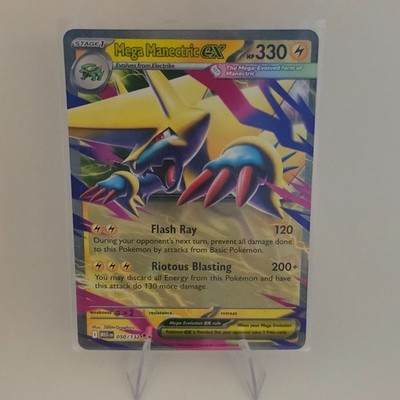 Mega Manectric ex 050/132 Me01: Mega Evolution Holo | eBay