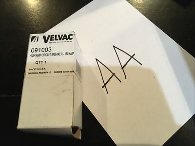 Velvac High Amp Circuit Breaker. 091003 | eBay