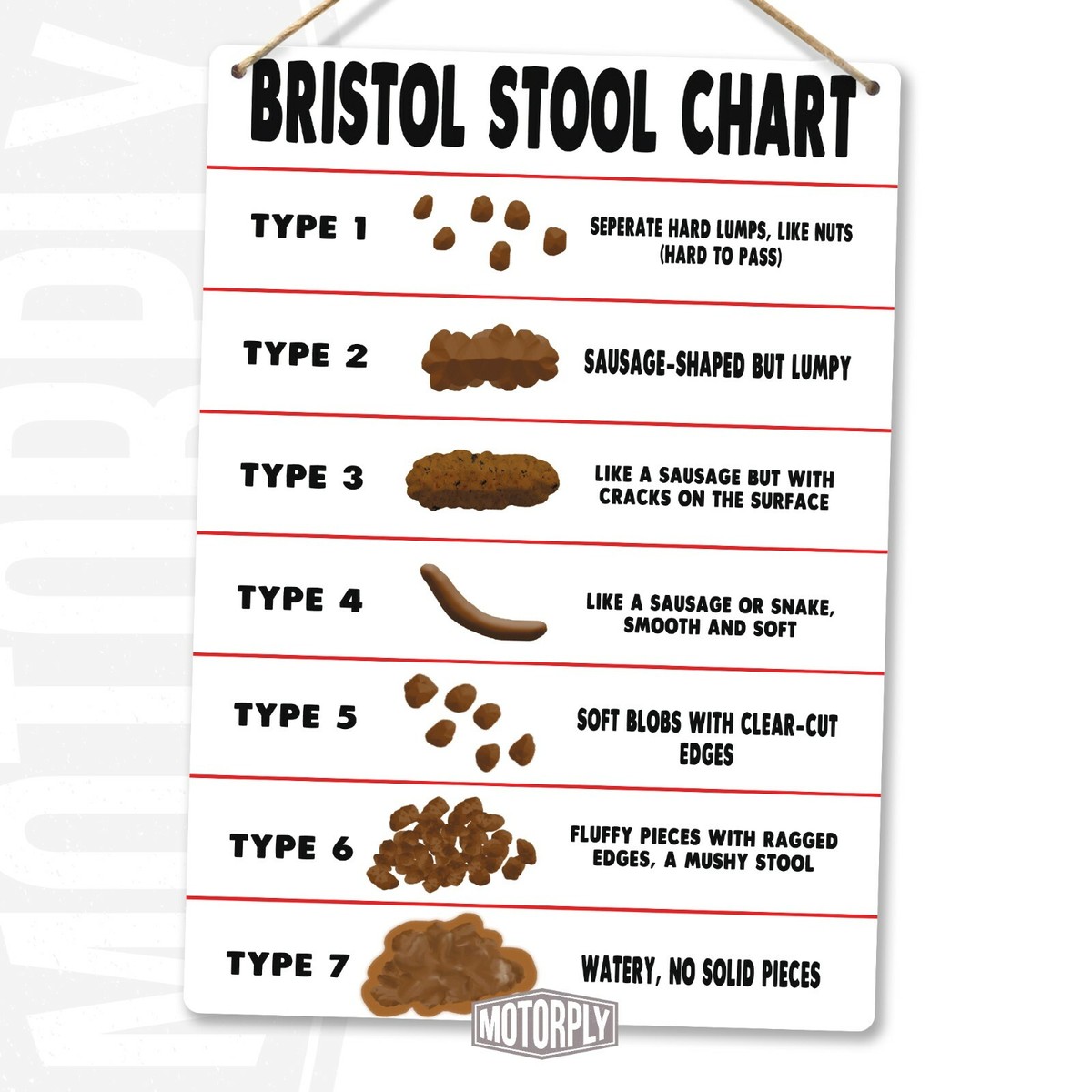 Bristol Stool Chart Printable Version