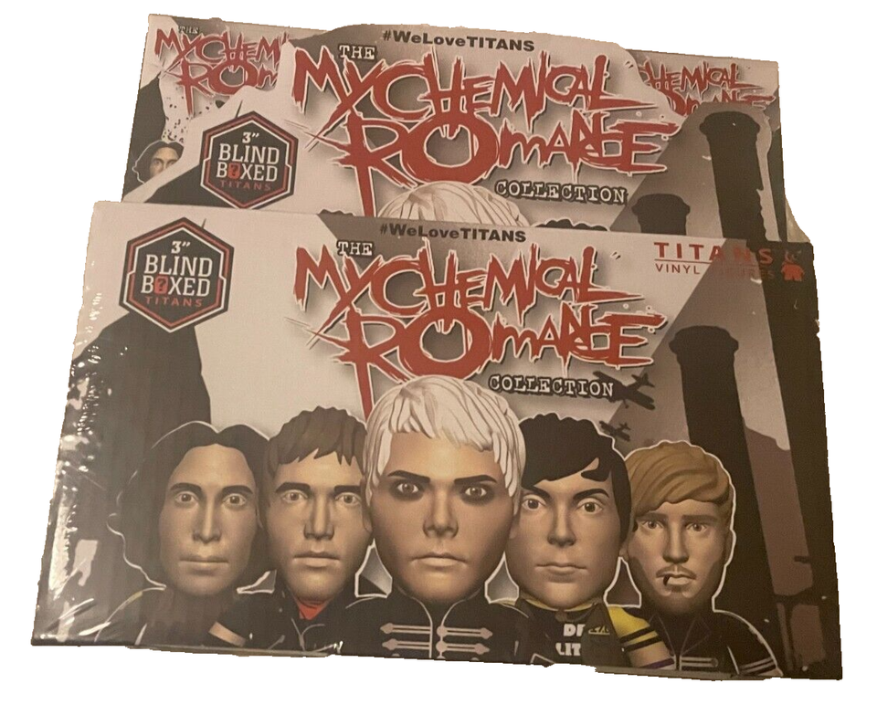 18 Piece Display TITANS: The My Chemical Romance Collection MCR 3 ...