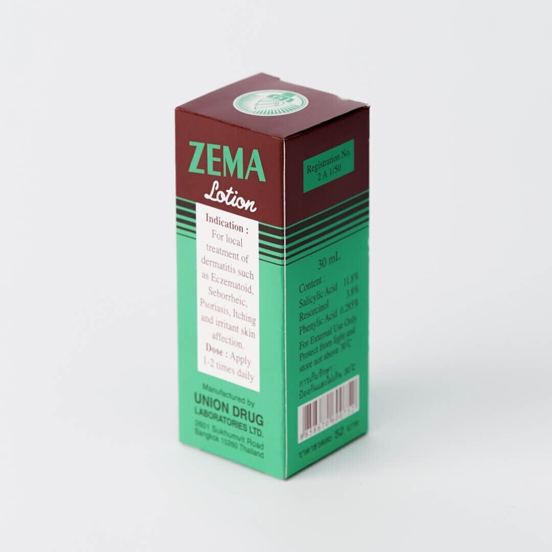 3x15ml Zema Lotion Thai Treatment of Dermatitis Eczematoid Seborrheic ...