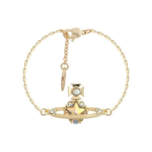 Vivienne Westwood Ismene Star iridescent Saturn Orb Bracelet gold New ...