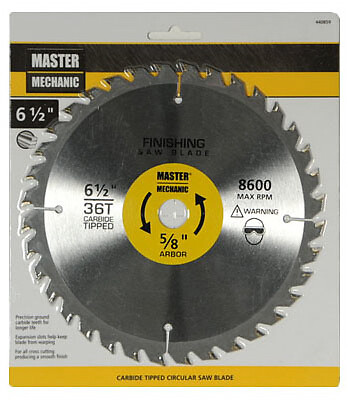 Smooth-Cut Combo Circular Saw Blade, 36 Teeth, 6-1/2-In. -440859 | eBay