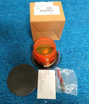 FEDERAL SIGNAL Target Tech Firebolt Fire Bolt Amber Strobe Warning ...