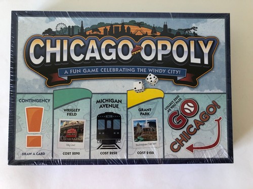 Chicago-Opoly - A Fun Game Celebrating the Windy City. Made by Late for ...
