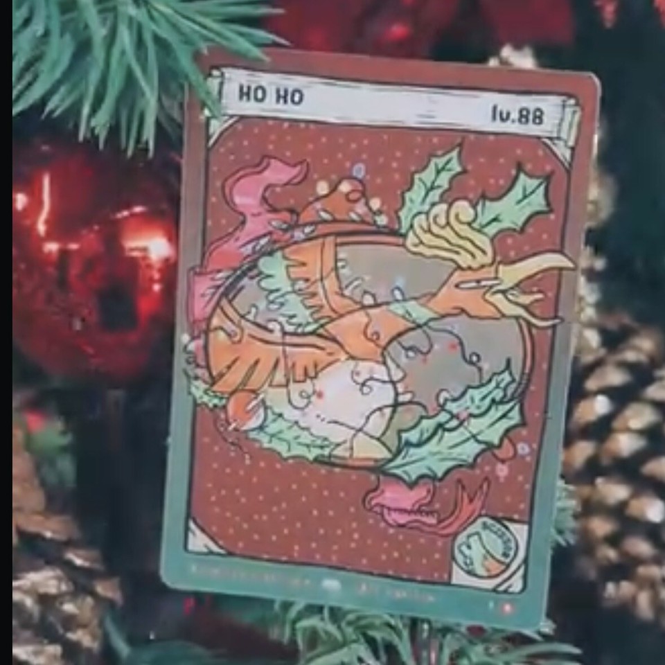 Pokkedo Xmas V2 Booster Pack Sealed Parody Cards like Pokai Gaku ...