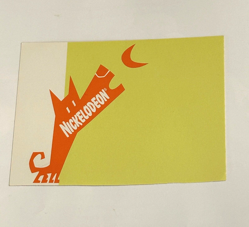 Vintage Nickelodeon Studios Mailing Label 1990's | eBay