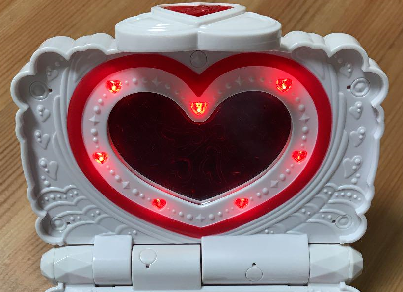 Glitter force Doki doki Precure Toy Love Heart Arrow Lovely Commune Pad ...