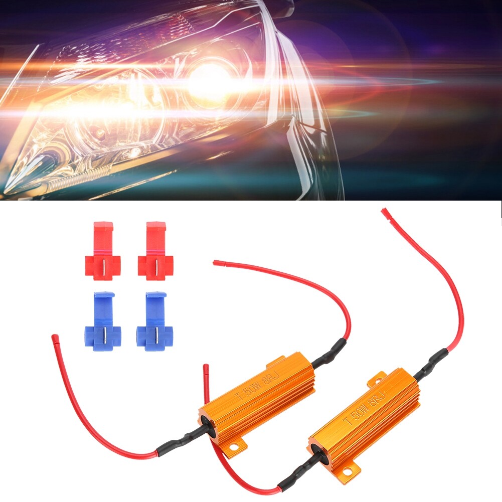 24V Led Load Resistor 24V Load Resistor For Indicators Resistors 2Pcs ...