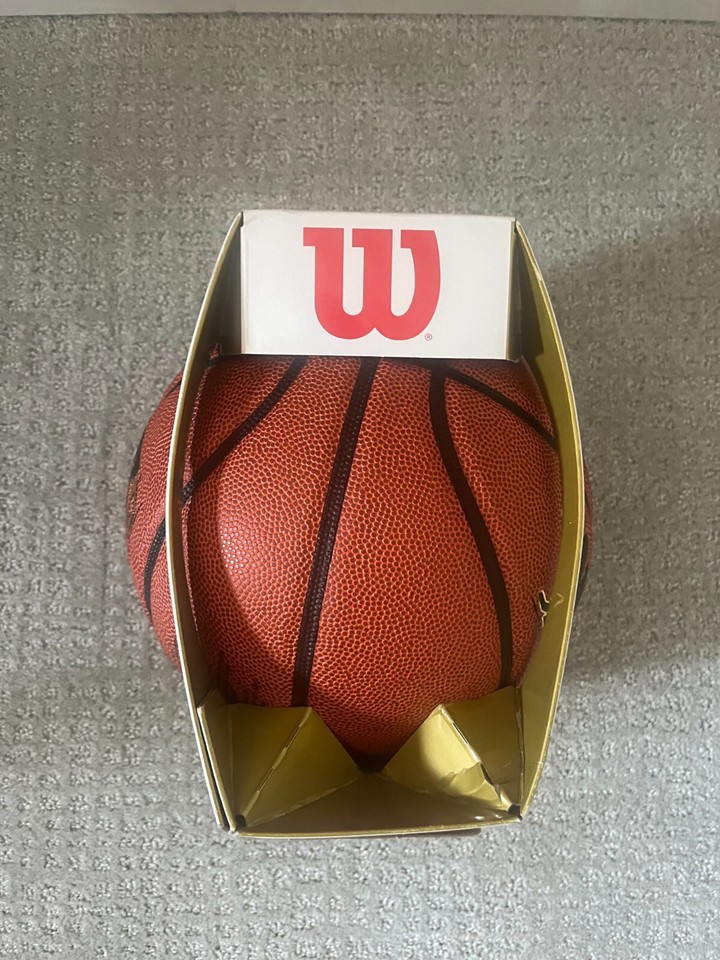 BRAND NEW WILSON COMPOSITE LEATHER NCAA JET PRO BASKETBALL Size: 7/29.5 ...