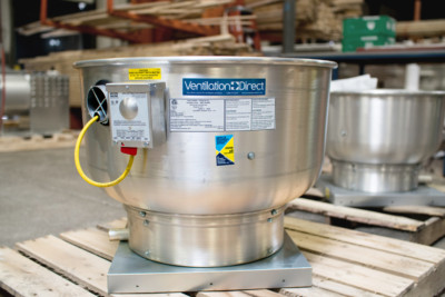 Commercial Kitchen Exhaust Fan-10000CFM. Premium Efficiency w/ Speed ...