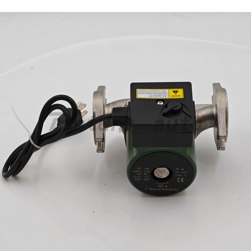 Replacement NEW For Taco 008-SF6 Stainless Steel Circulator Pump 115V 1 ...