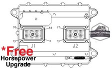 CAT 3126 ECM Part 10r3571-06 Engine Control Module Computer 8yl 70-pin ...