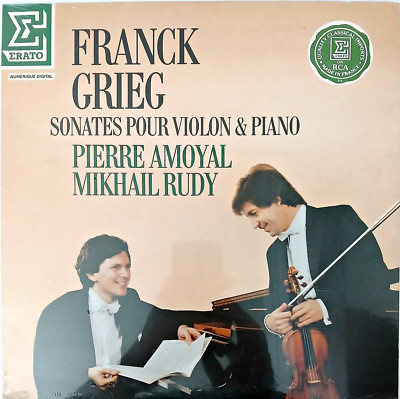 Franck/Grieg - Pierre Amoyal, Mikhail Rudy ‎- Sonates Pour Violon ...