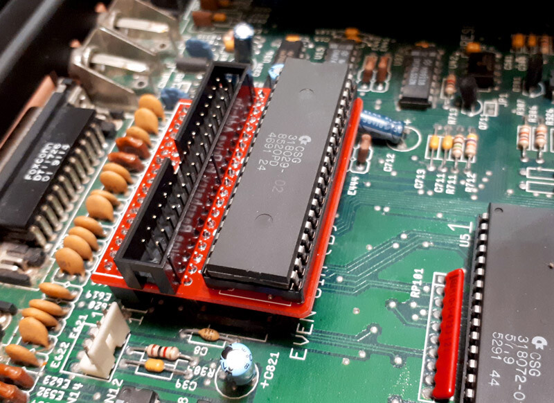 Amiga 500/500+ 4-Drive CIA Adapter for use with Amiga Raspberry Pi ...