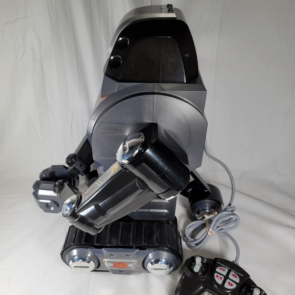 RARE WORKING EZ-Tec Buster The Robot 20" Electronic Remote Control Toy ...
