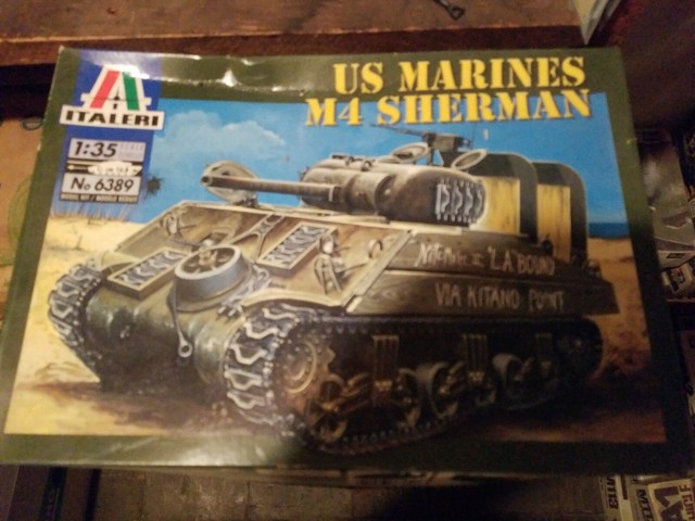 Italeri 1 35 US Marines M4 Sherman 6389 for sale online | eBay