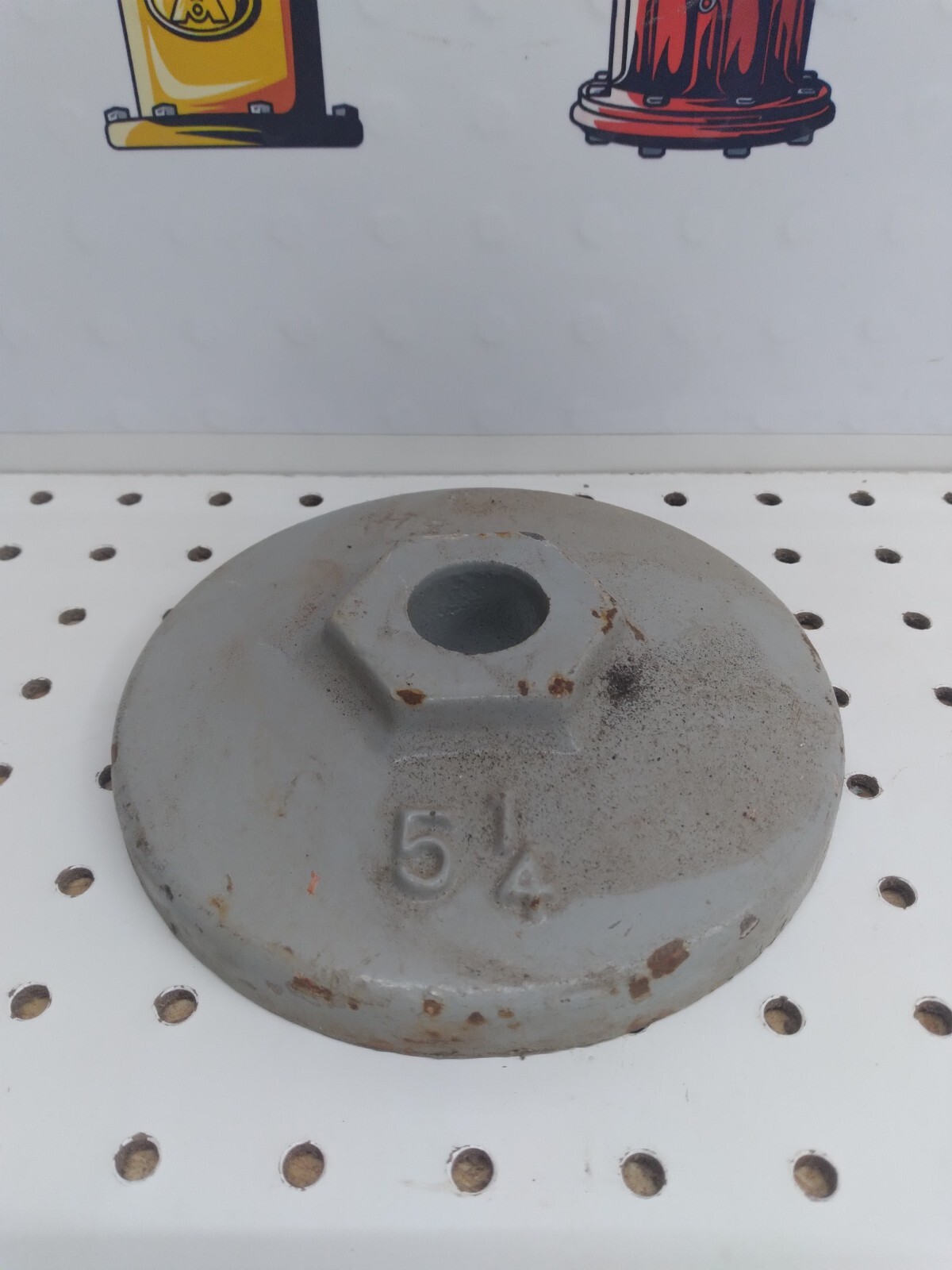 Mueller Improved Fire Hydrant 5.25 Lower Valve Plate Dia# H-89 Part ...