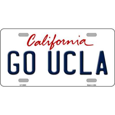 Go UCLA Novelty Metal License Plate Tag LP-12653 | eBay