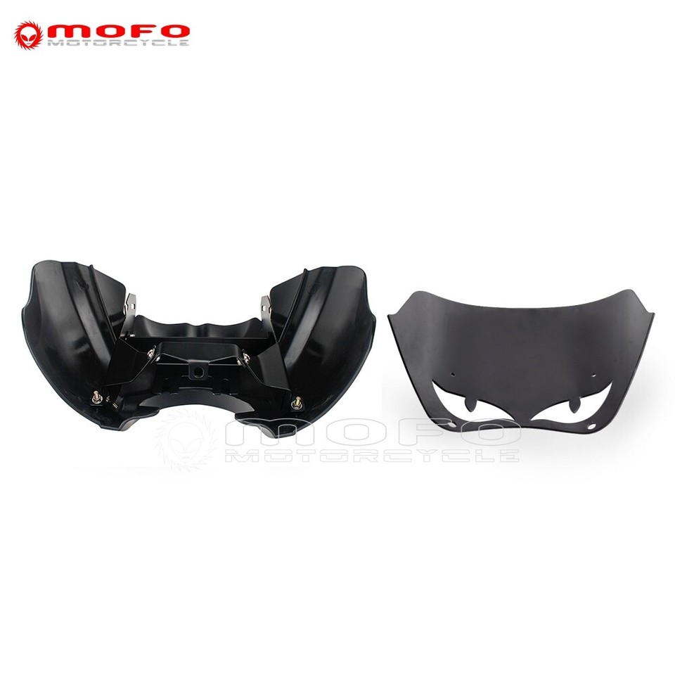 Front Headlight Fairing Cowl Windshield For Harley Dyna FXD Low Rider ...