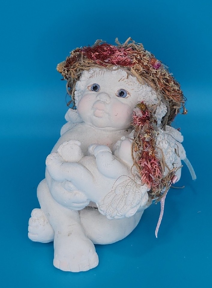 Dreamsicles Hushaby Baby Figurine Angel Cherub Vintage Collectible ...