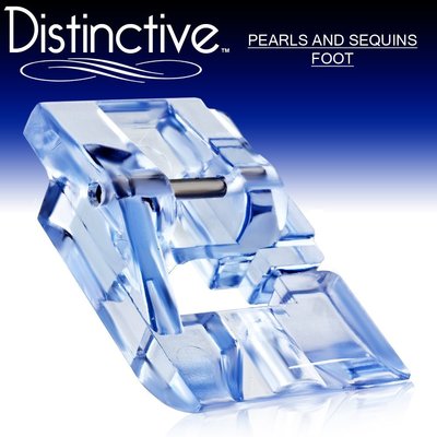 Distinctive Pearls and Sequins Sewing Machine Presser Foot w/ Free ...