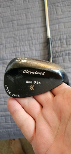 Cleveland RTX 588 Rotex 2.0 - 58 Degree Wedge - Wedge Flex Steel Shaft ...