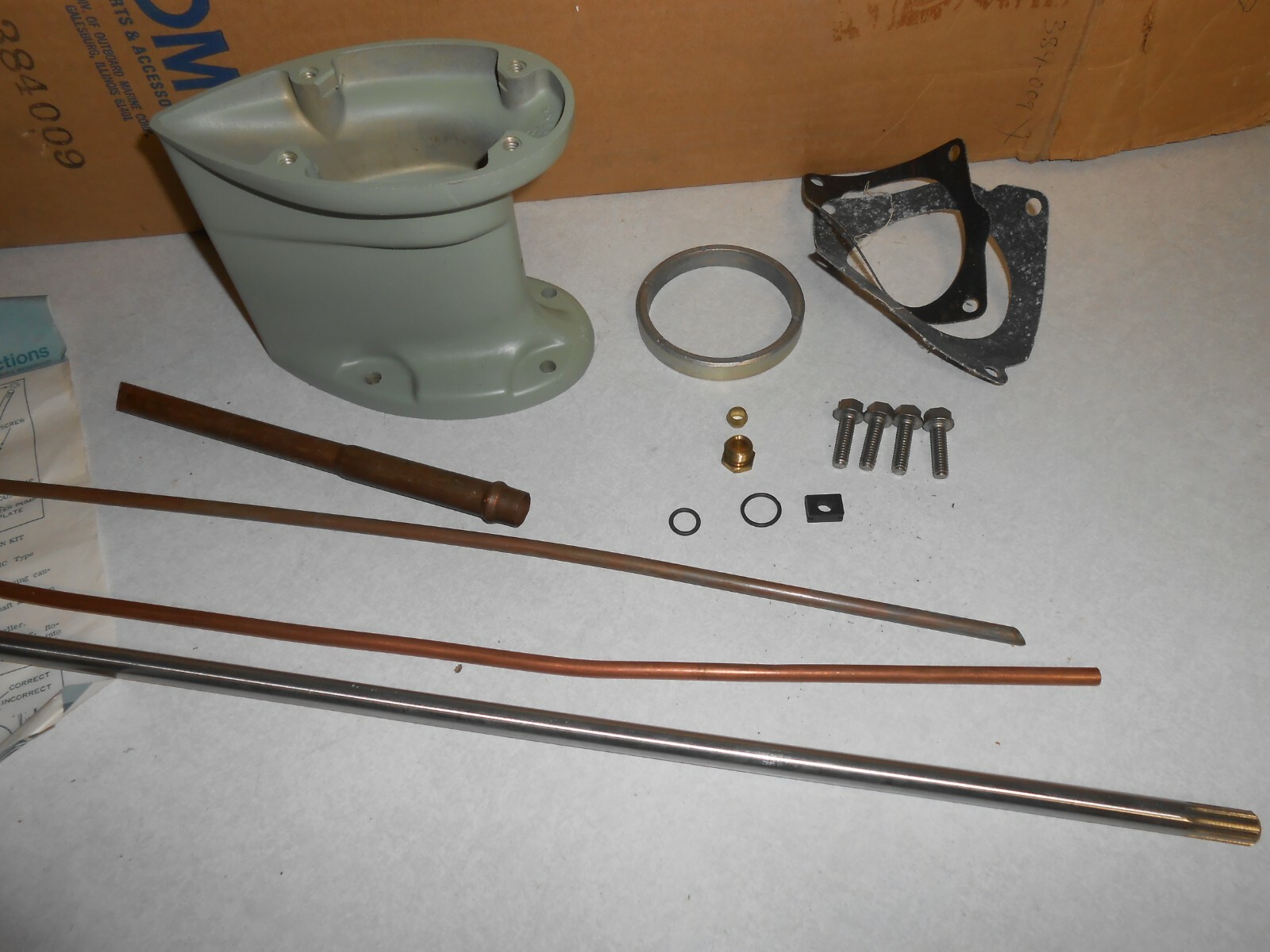 384009 NEW GENUINE OEM JOHNSON EVINRUDE OUTBOARD 5 INCH EXTENSION KIT ...