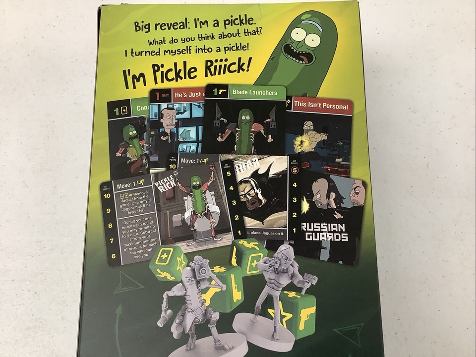 Cryptozoic Rick and Morty: The Pickle Rick Game | eBay