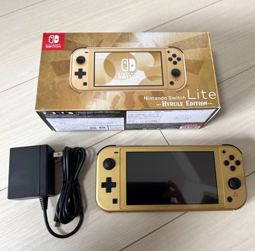 Nintendo Switch Lite Hyrule Edition Japanese Version Hand Held Console ...