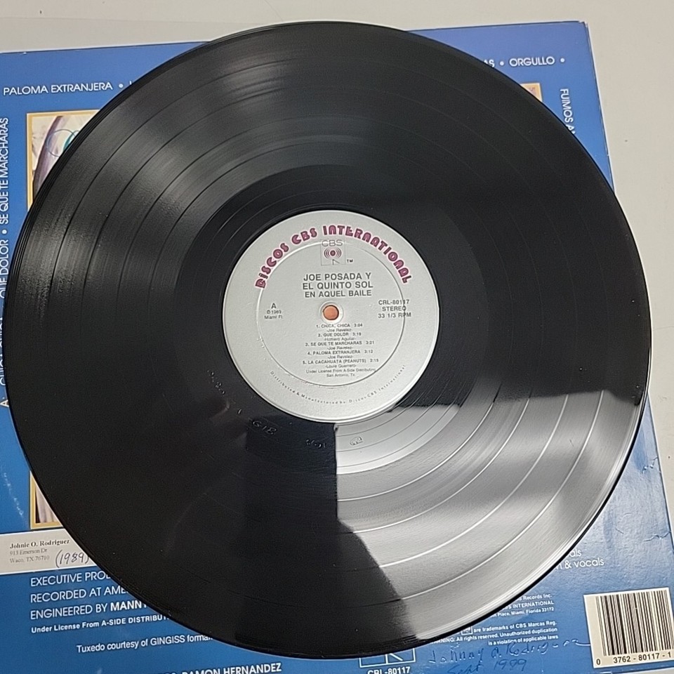 LP - Joe Posada “En Aquel Baile” Tejano Tex Mex Record EX Cond | eBay