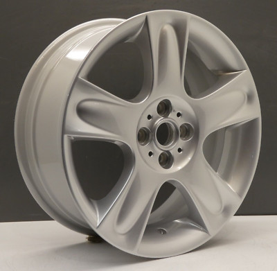 MINI COOPER S R56 17" BULLET SILVER R91 ALLOY WHEEL RIM OEM 6763299 ...