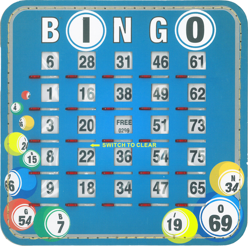 Bingo Tickets Shutterboards card board 1-75 Reusable Bingo Ticket for ...