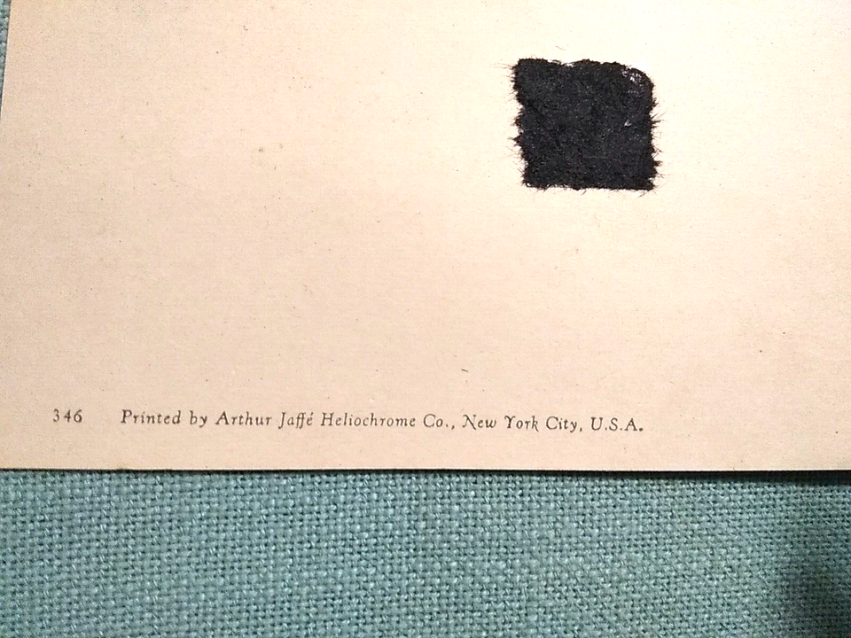 VTG Arthur Jaffe Heliochrome Co. Post Card Jacque Lipchitz & Wife NEW ...