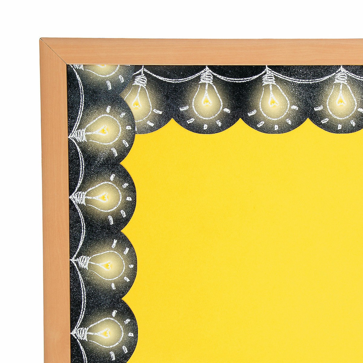 Light Bulb Border Paper Page 3 | Christmas Lights Border Vector Art,
