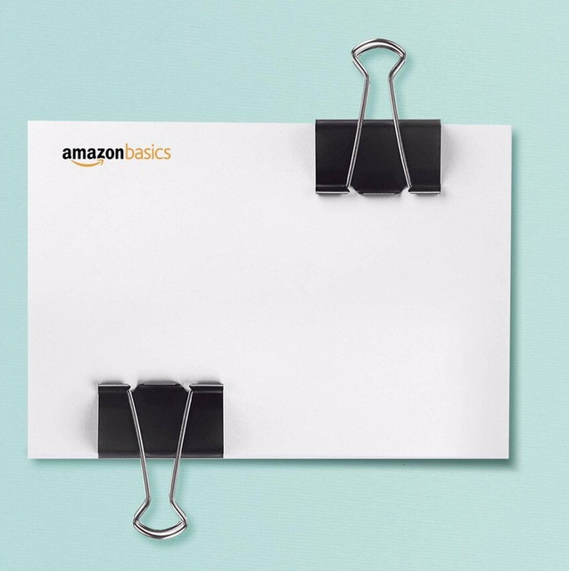 AmazonBasics Binder Paper Clip Large 12 Clips per Box 4-Pack for sale ...