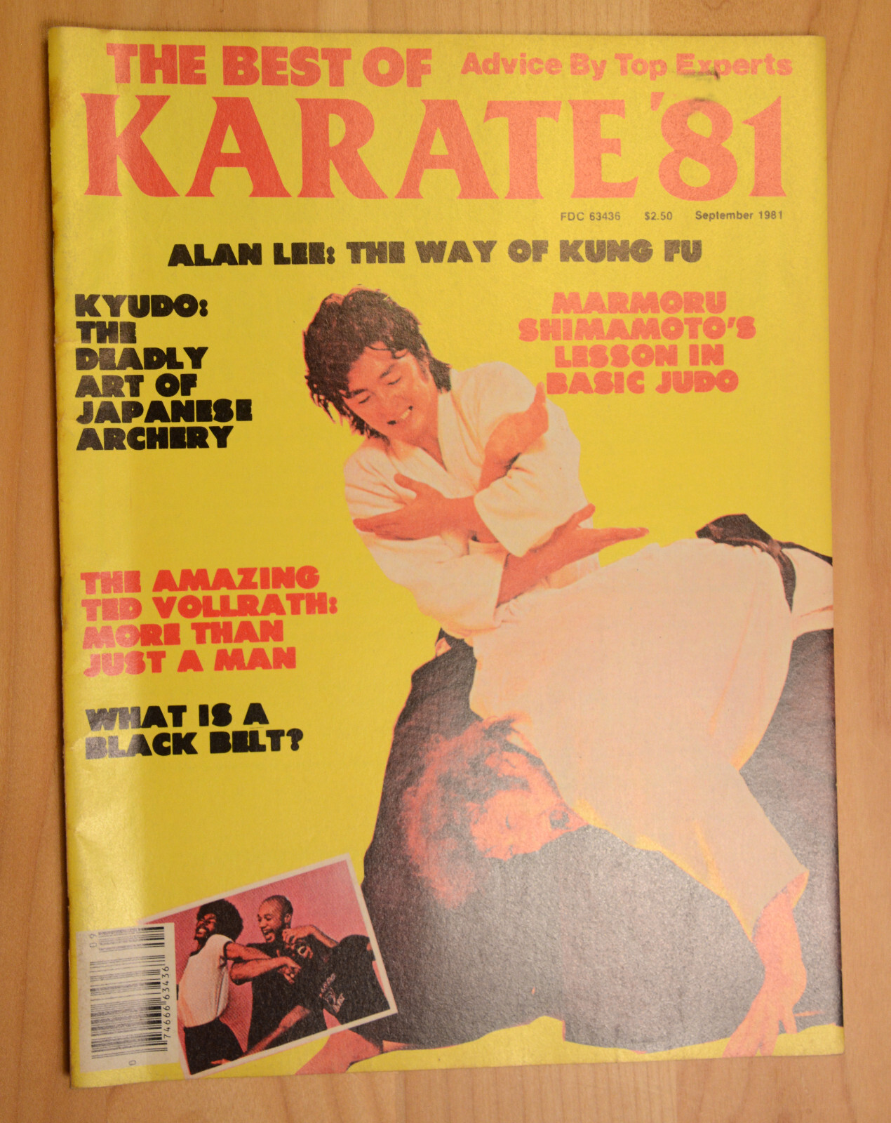 BEST OF KARATE 81 Alan Lee, Ted Vollrath, Marmoru Shimamoto, Kyudo ...
