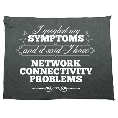 Network Connectivity Problems - Funny Microfiber Gym Sports Sweat ...