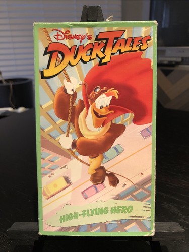DuckTales High Flying Hero (VHS 1988) Disney Launchpad McQuack McDuck ...