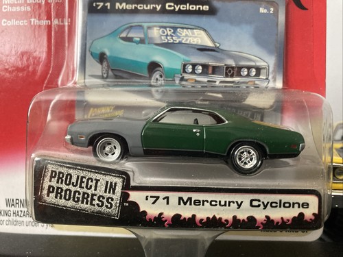 1971 Mercury Cyclone Project 1:64 Scale Diecast By Johnny Lightning | eBay