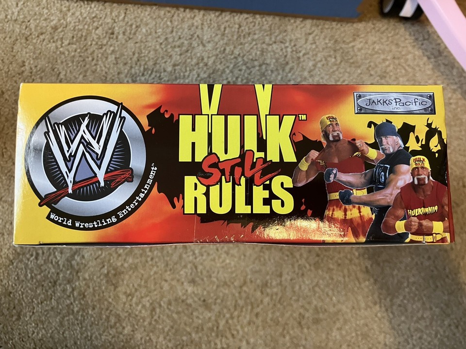 Hulk Hogan Still Rules Box Set w/ 3 Figures Jakks Pacific WWE WWF NWO ...